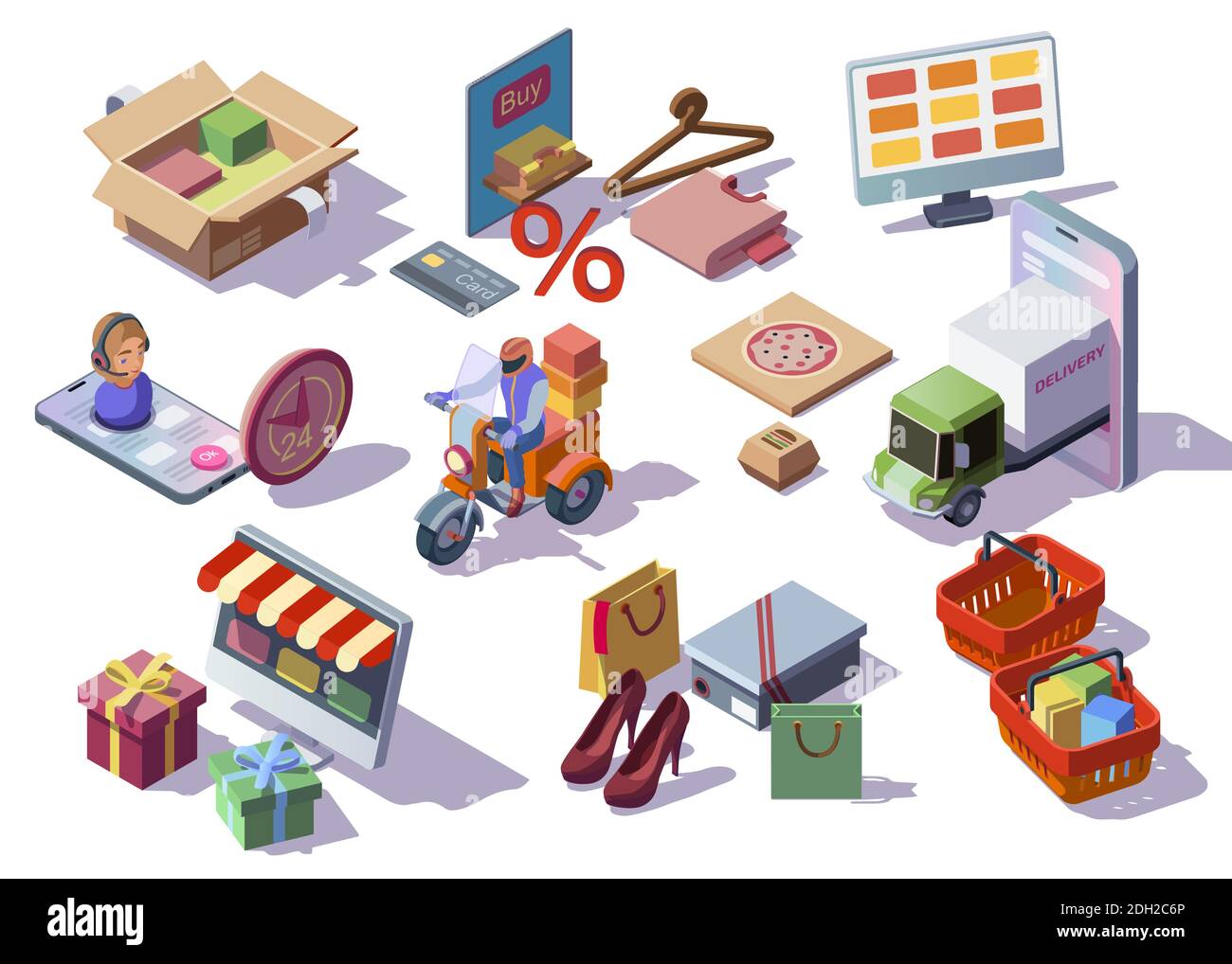 Retail stores application Stock Vector Images - Alamy