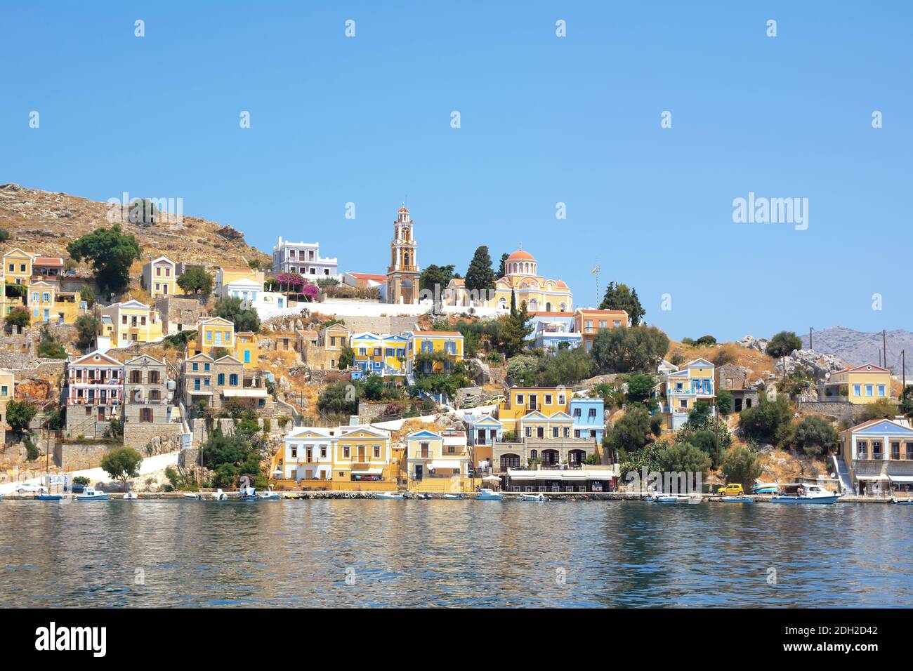 Summer day greece hi-res stock photography and images - Alamy