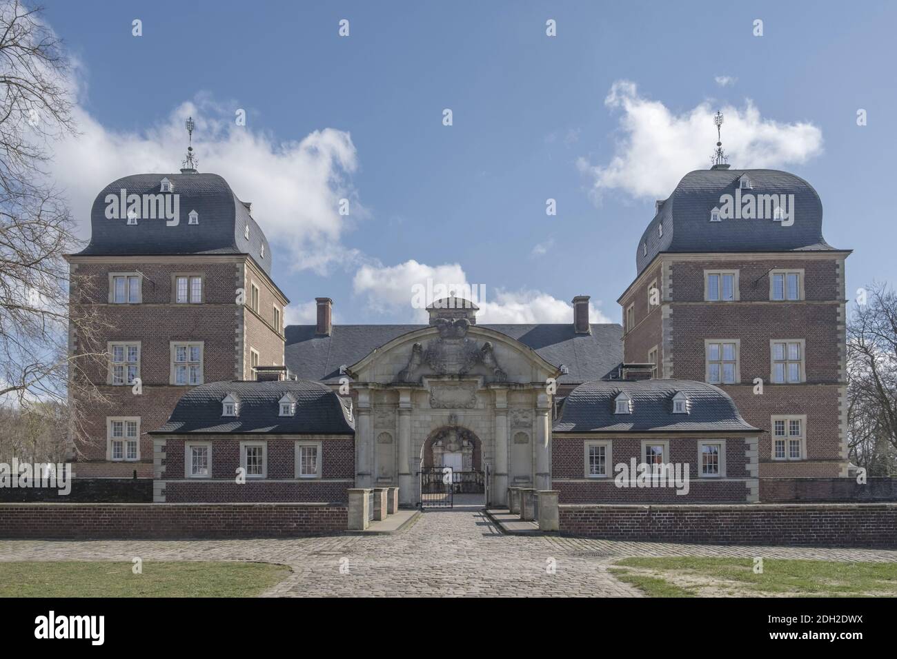 Baroque castle Ahaus Stock Photo - Alamy