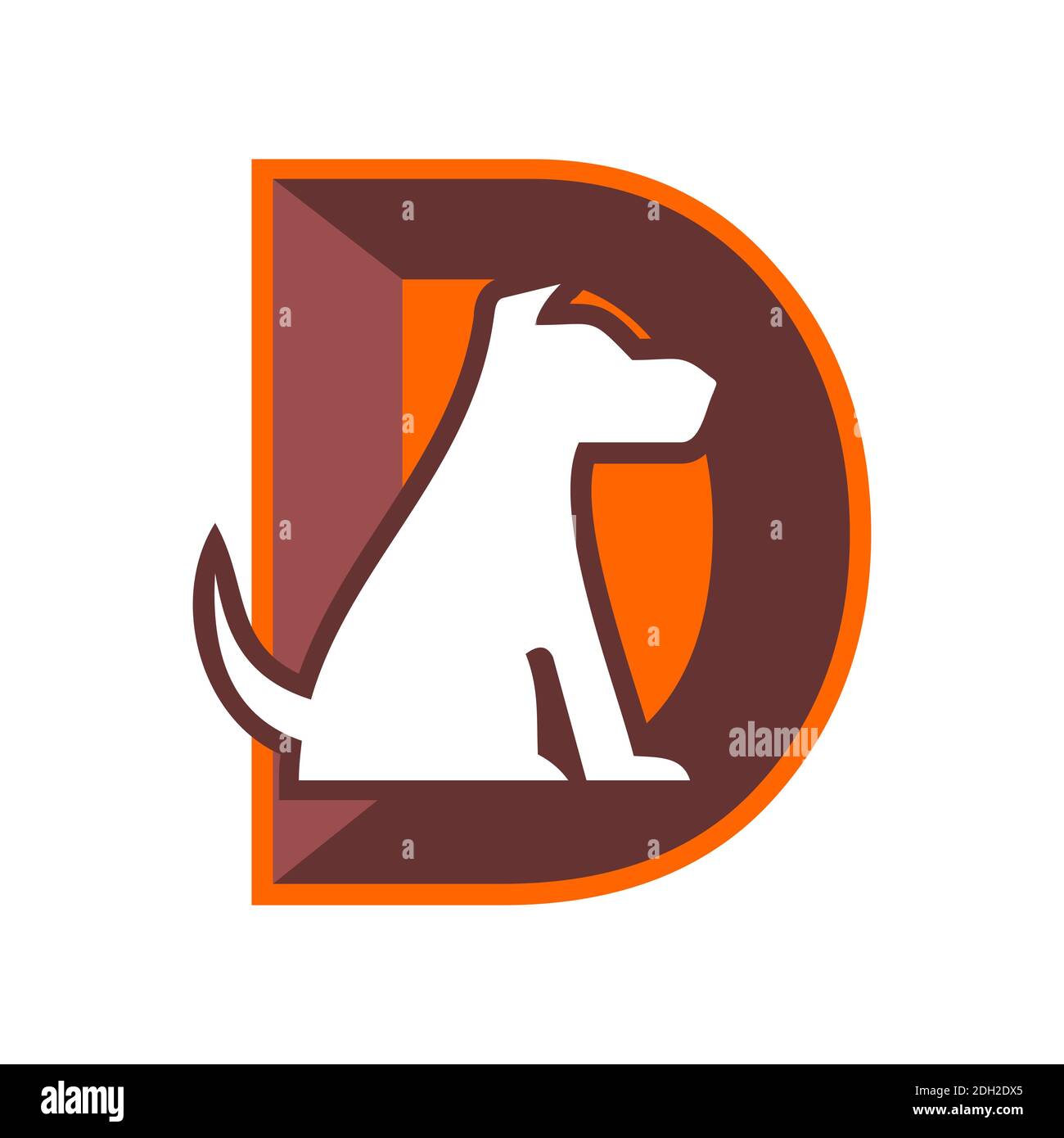 Cartoon letter d hi-res stock photography and images - Alamy