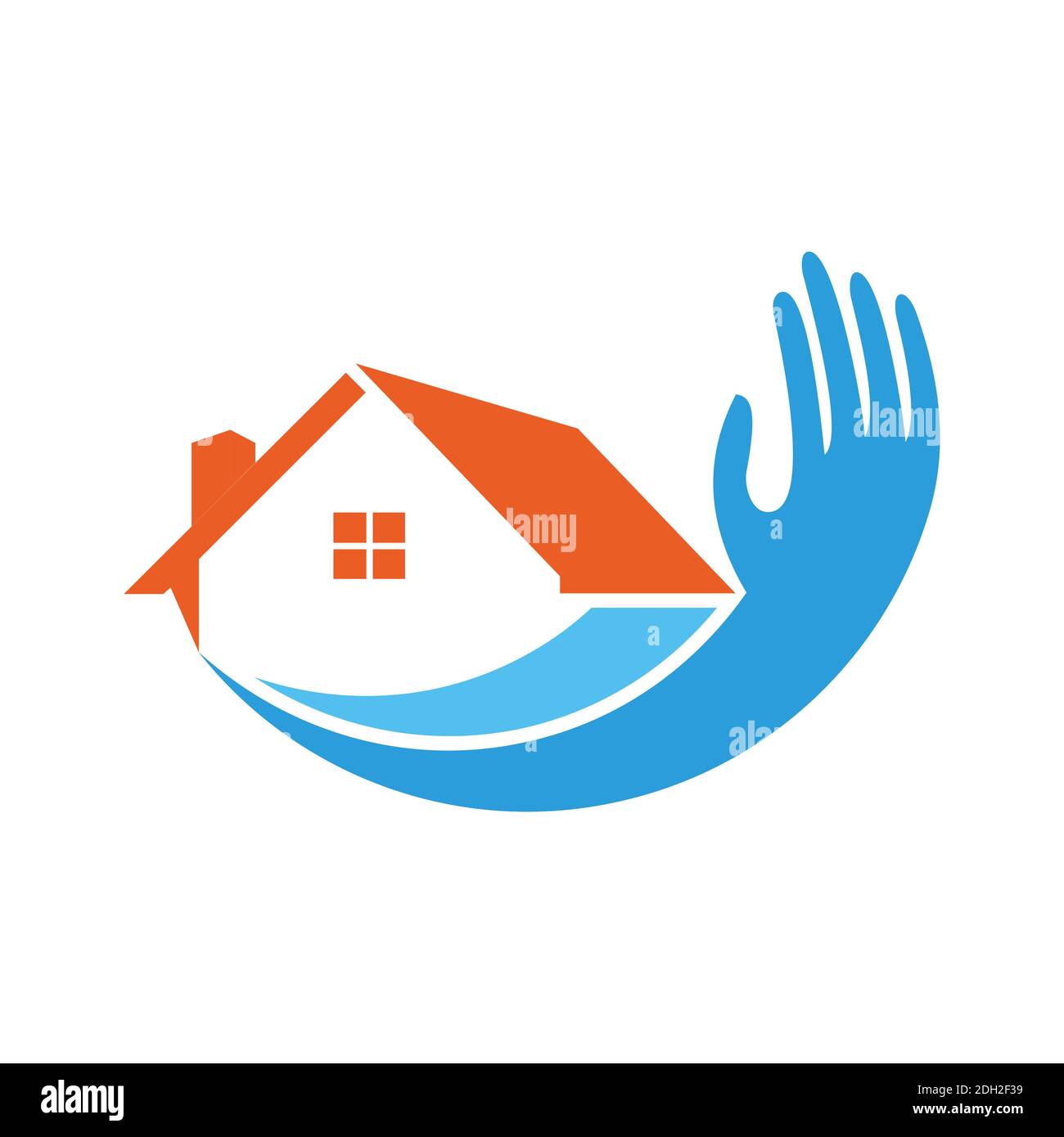 abstract residence home house logo icon concept graphic vector design ...