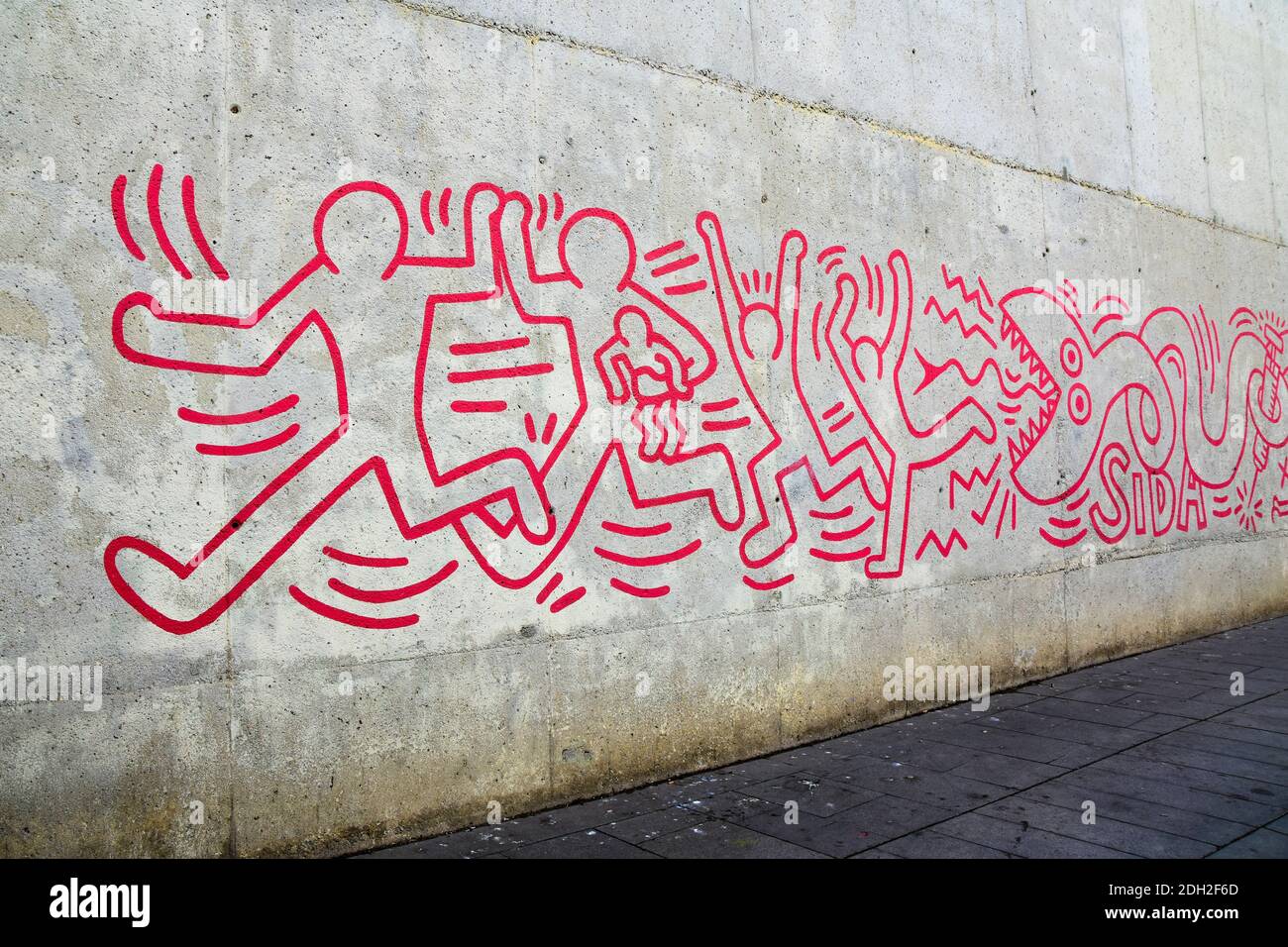 American artist keith haring hi-res stock photography and images - Alamy