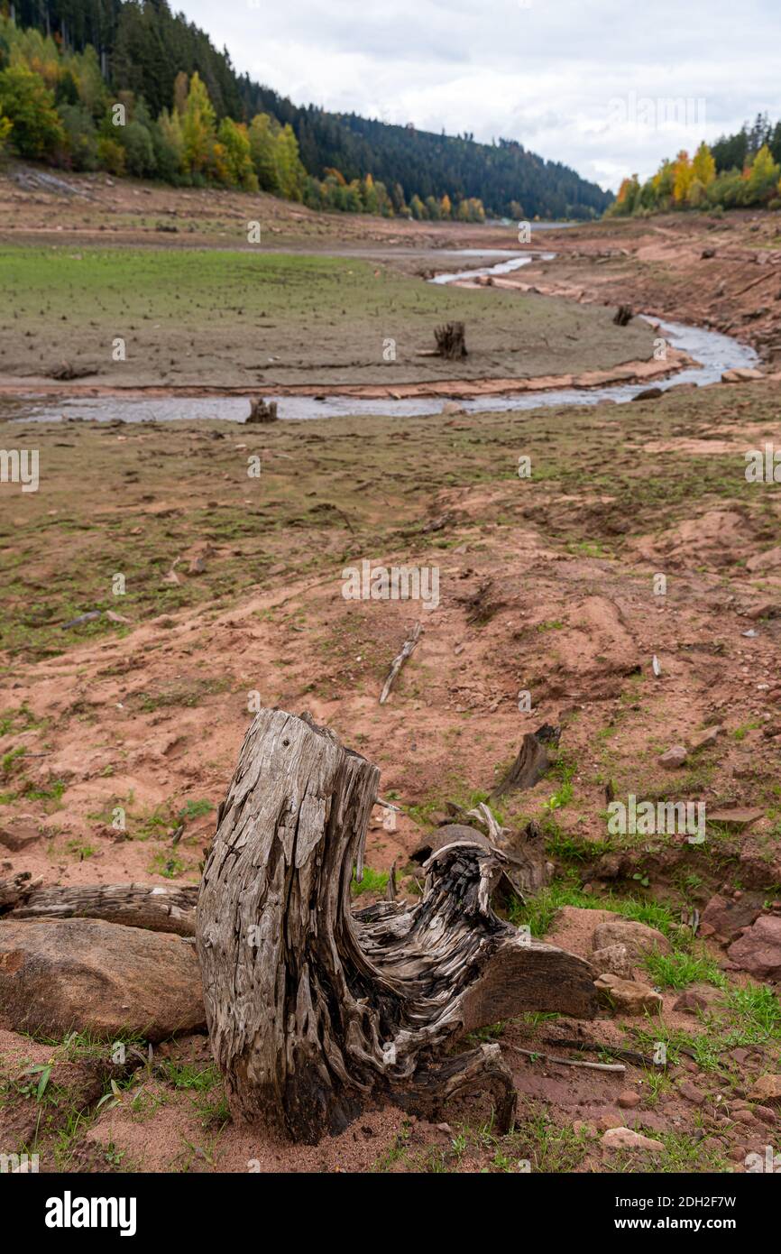 The Nagold Dam at the Nagold Valley, Black Forest, Germany Stock Photo ...