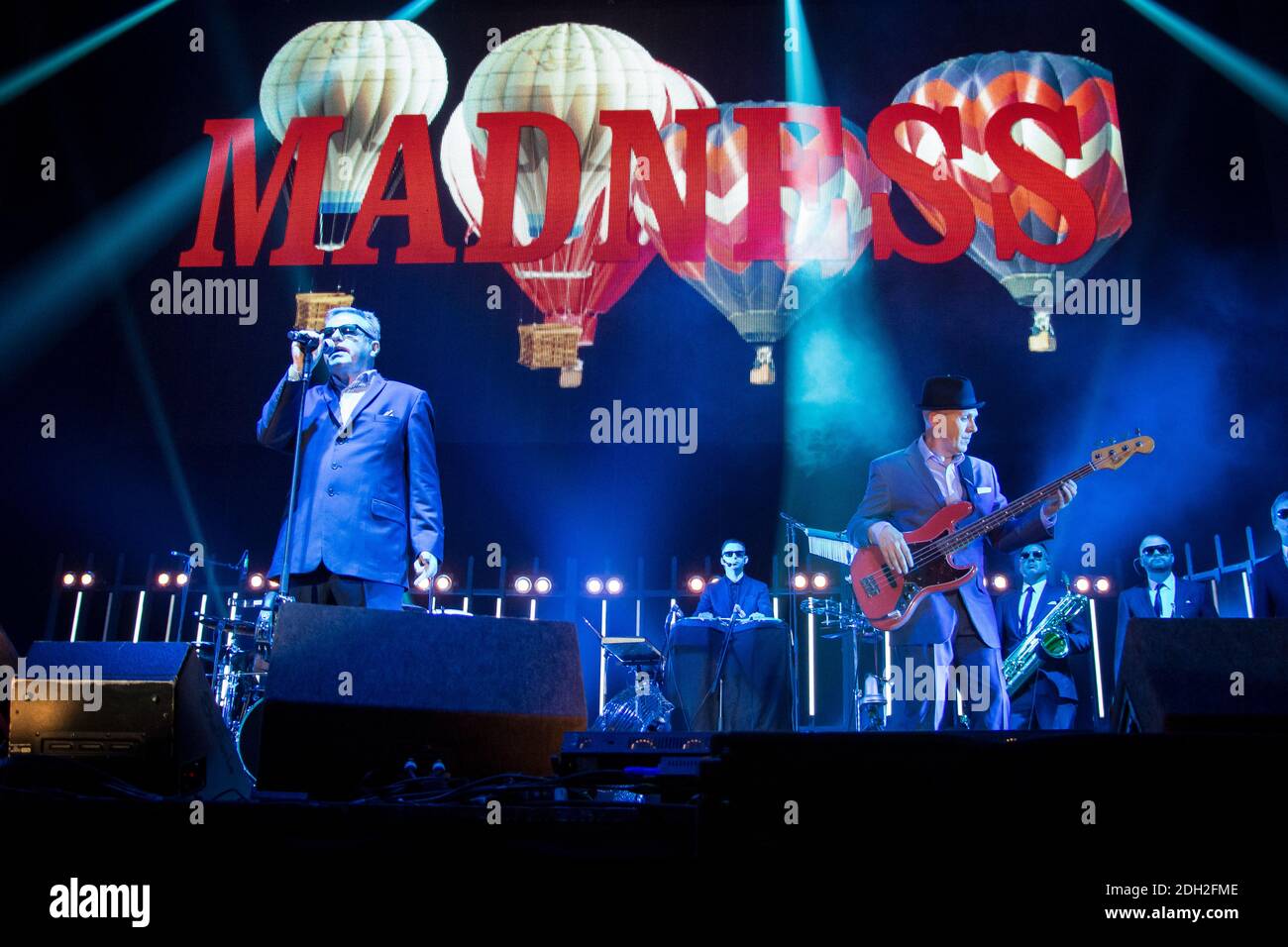 Madness live at Manchester Arena, December 2016 Stock Photo - Alamy