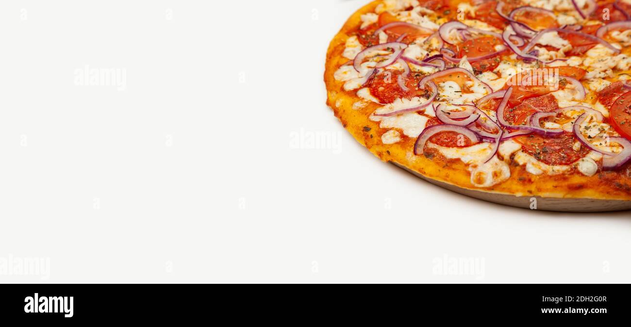 Delicious Rustic pizza. Signature sauce, mozzarella cheese, pepperoni ...