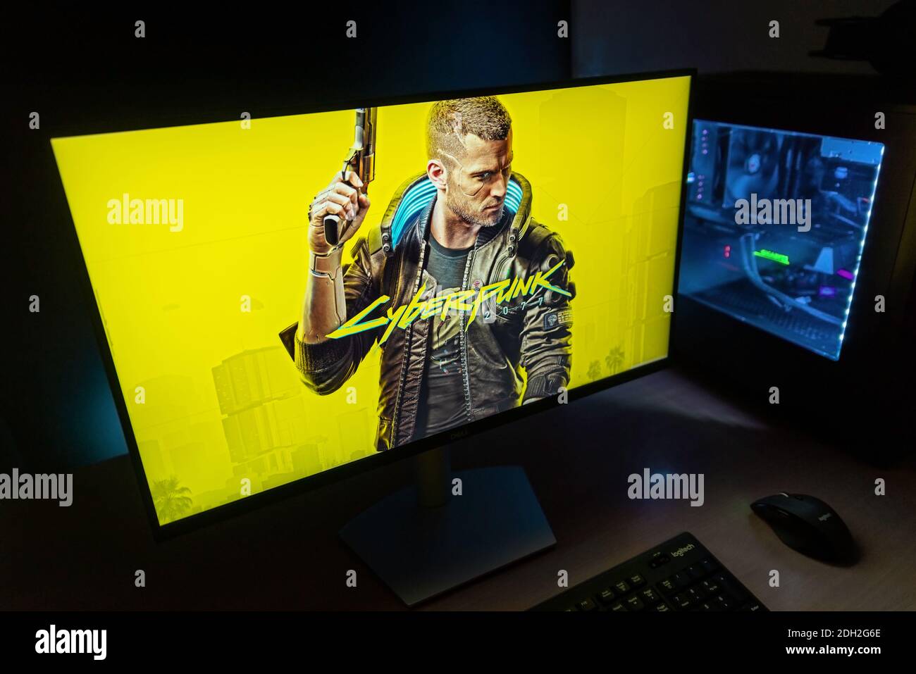 Cyberpunk computer hi-res stock photography and images - Alamy