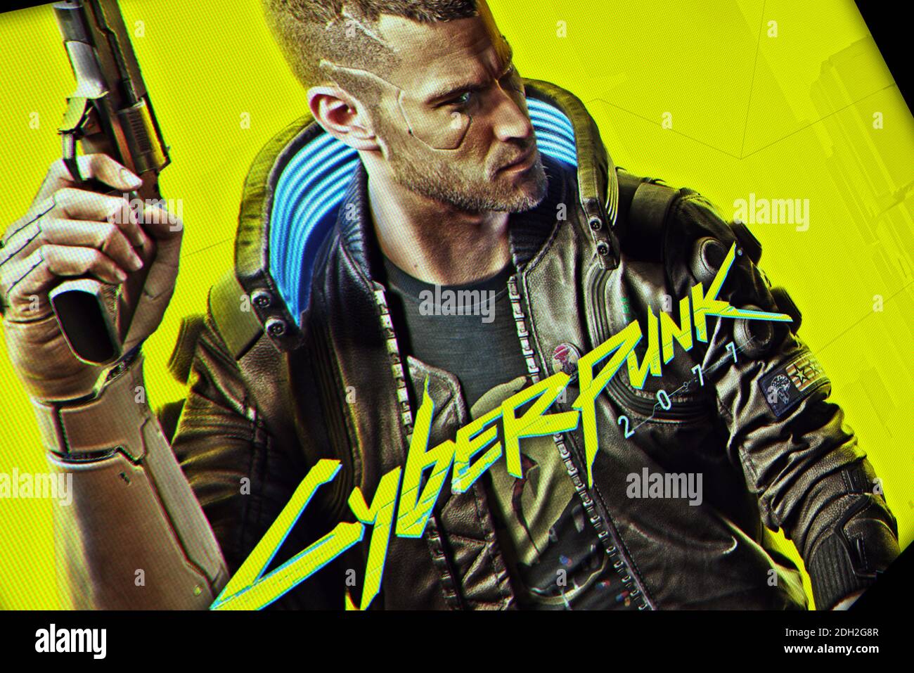 Sarajevo, Bosnia and Herzegovina - December 9, 2020: Cyberpunk 2077 ...