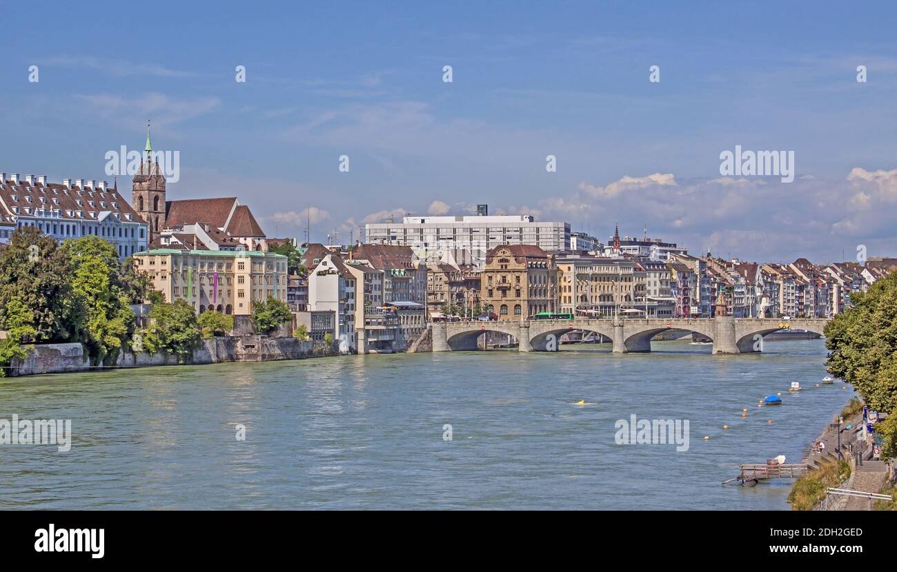 Rhine Bridge Basel Stock Photo - Alamy