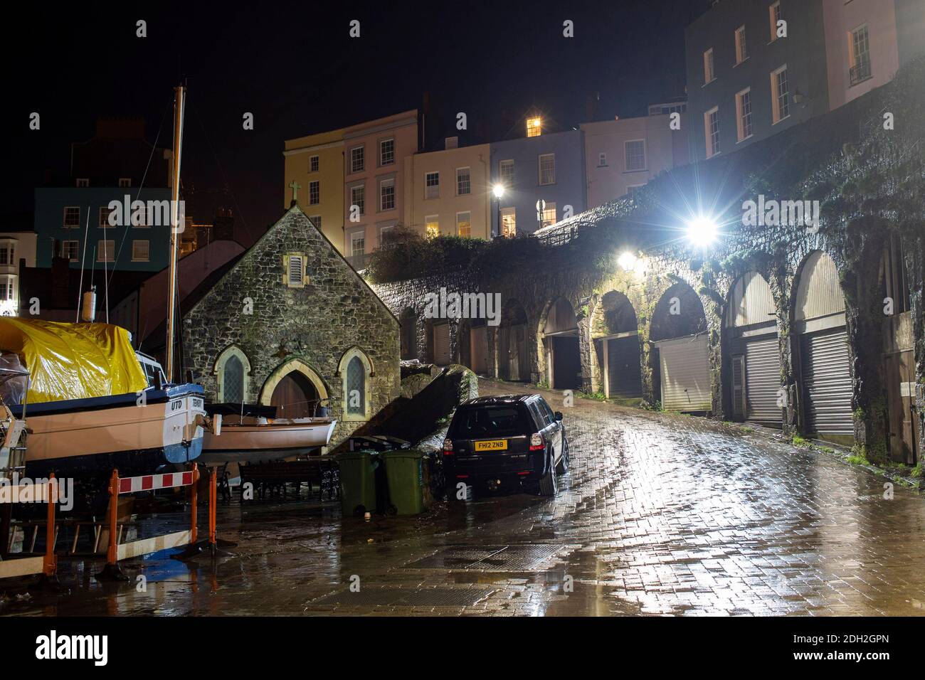 Pembrokeshire tenby winter hi-res stock photography and images - Alamy