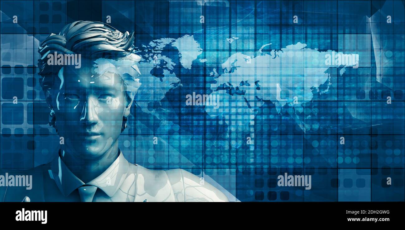 Asian Business Man Management Strategy Stock Photo - Alamy