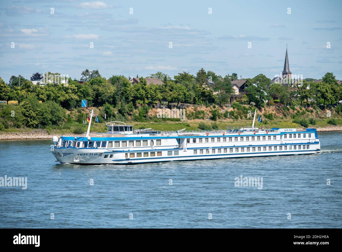 River cruise ship Stock Photo - Alamy