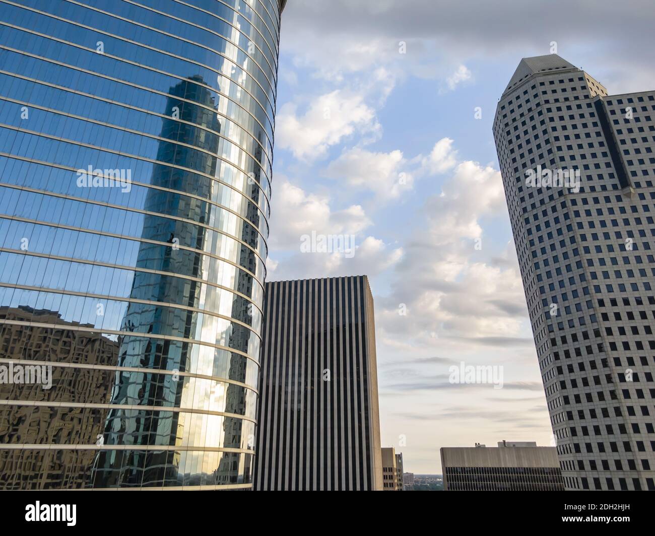 Aerial Views Of The City Of Charlotte, North Carolina Stock Photo - Alamy