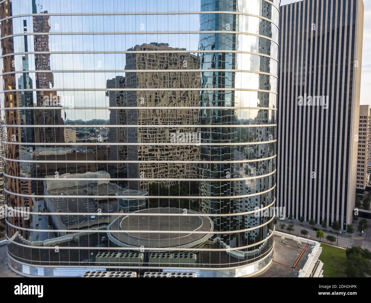 Aerial Views Of The City Of Charlotte, North Carolina Stock Photo - Alamy