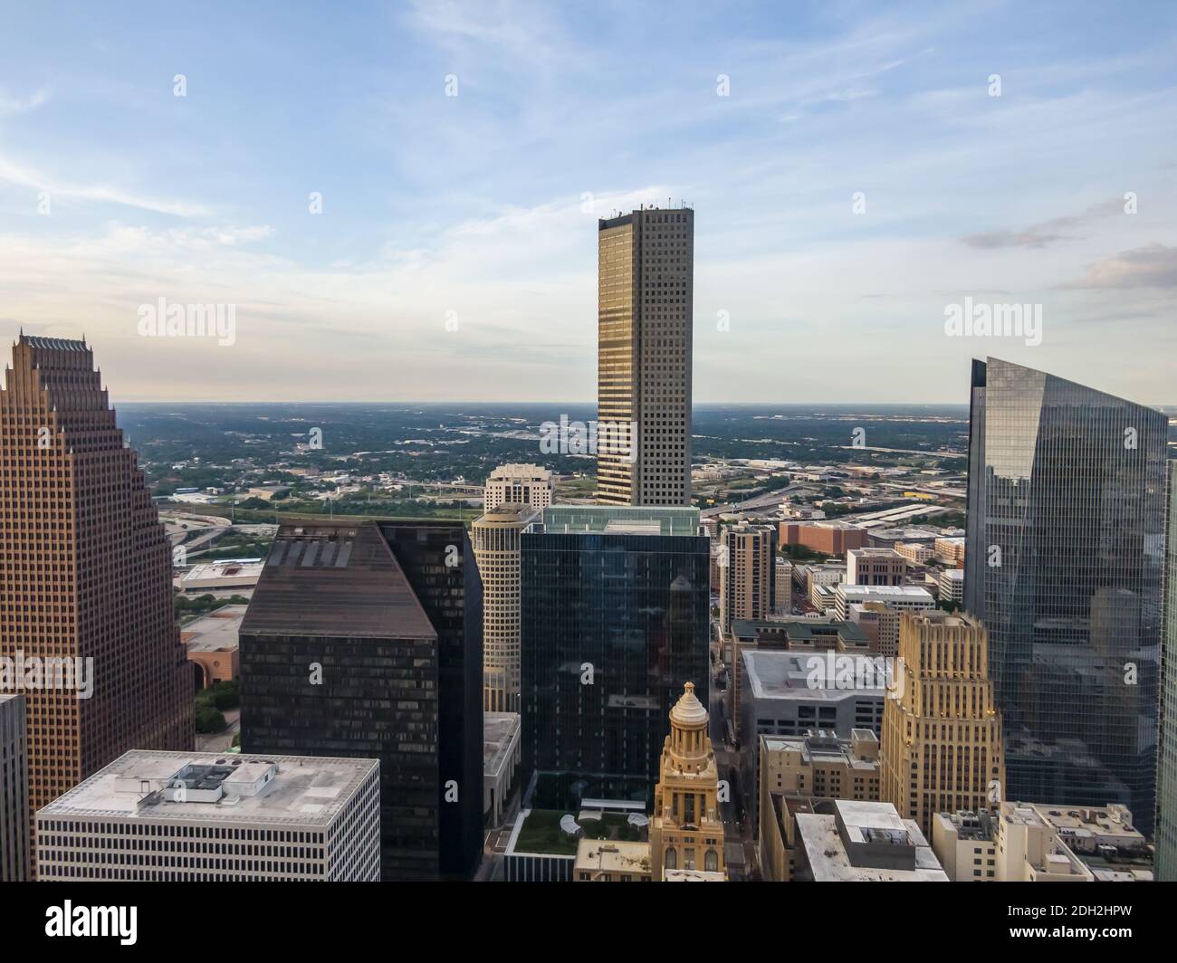 Aerial Views Of The City Of Charlotte, North Carolina Stock Photo - Alamy