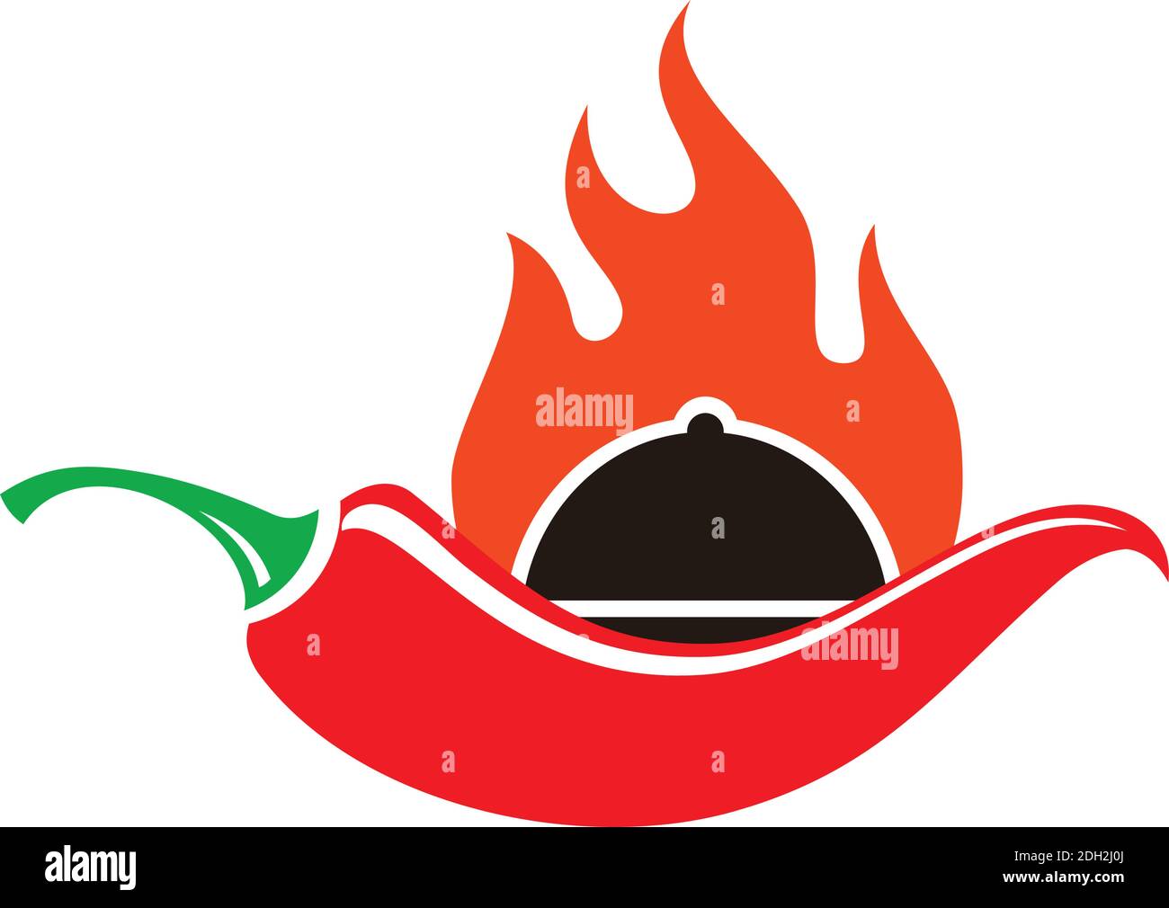 Vector logo mexican food hi-res stock photography and images - Alamy