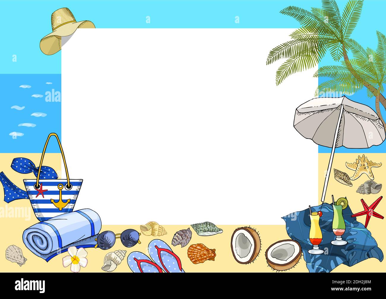 Summer Holiday Border