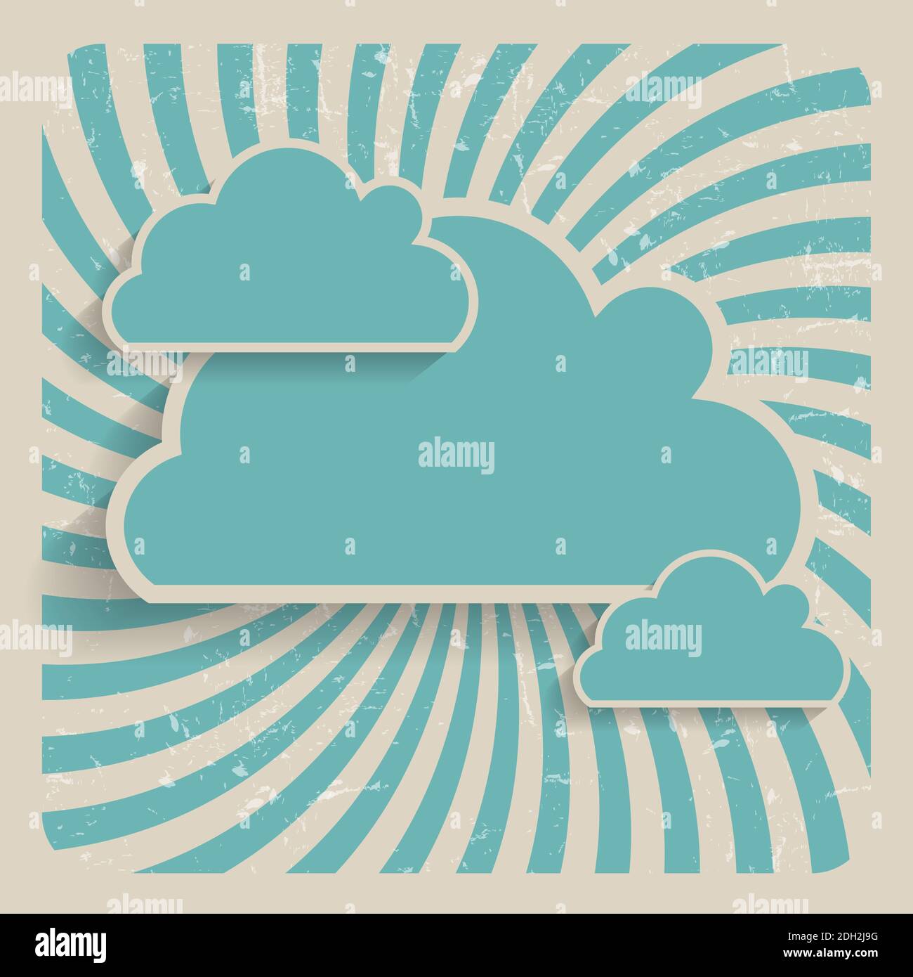 Blue Abstract Cloud Background Illustration Stock Photo - Alamy
