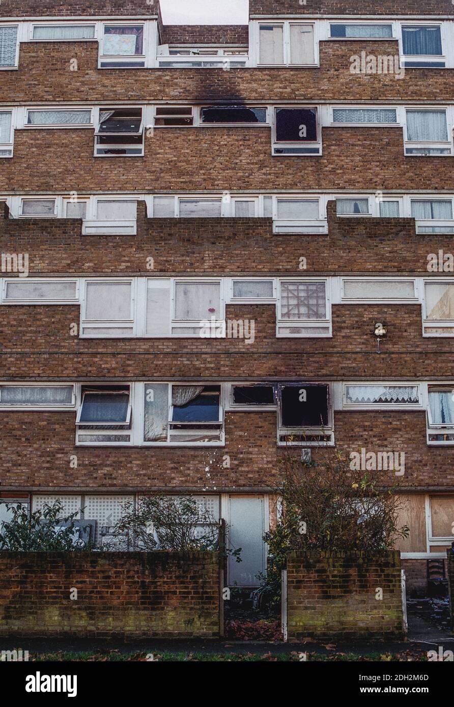 Hordle Promenade, North Peckham Estate, London, UK. The estate where ...