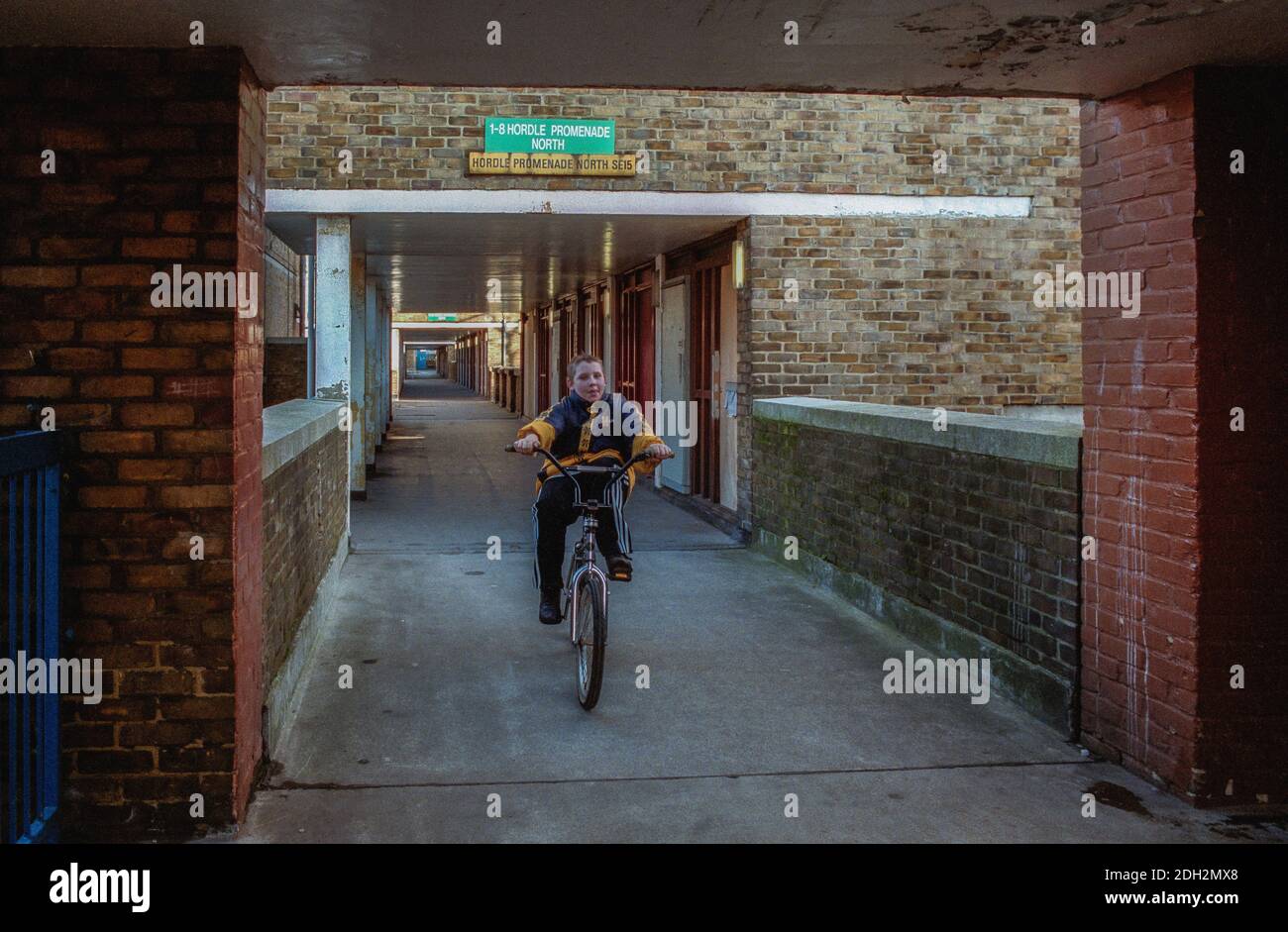 Hordle Promenade, North Peckham Estate, London, UK. The estate where ...