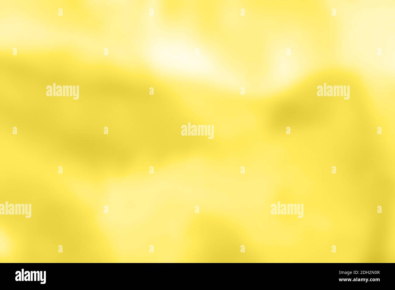 Abstract holographic yellow background. Liquid neon illuminating foil ...