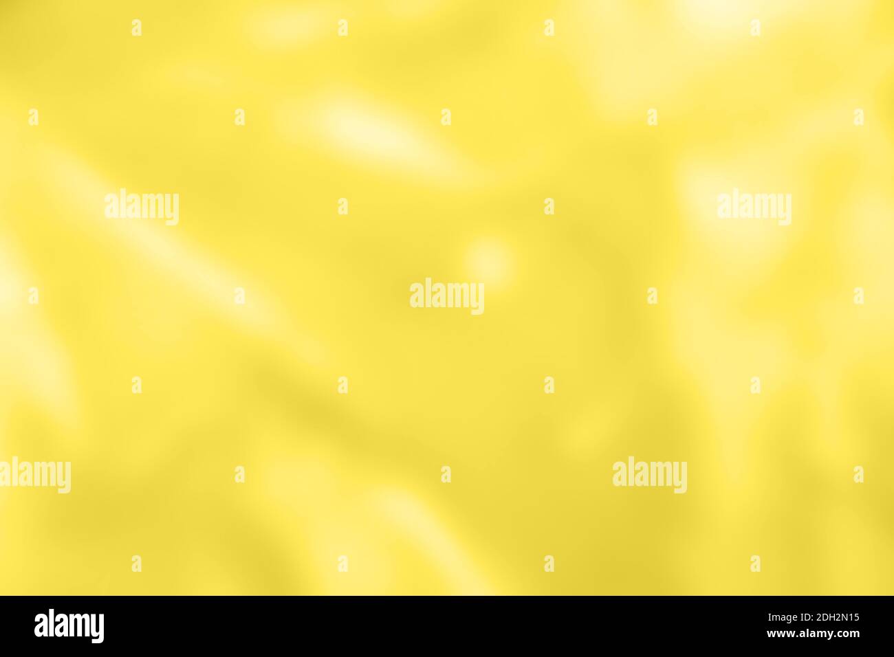 Abstract holographic yellow background. Liquid neon illuminating foil ...