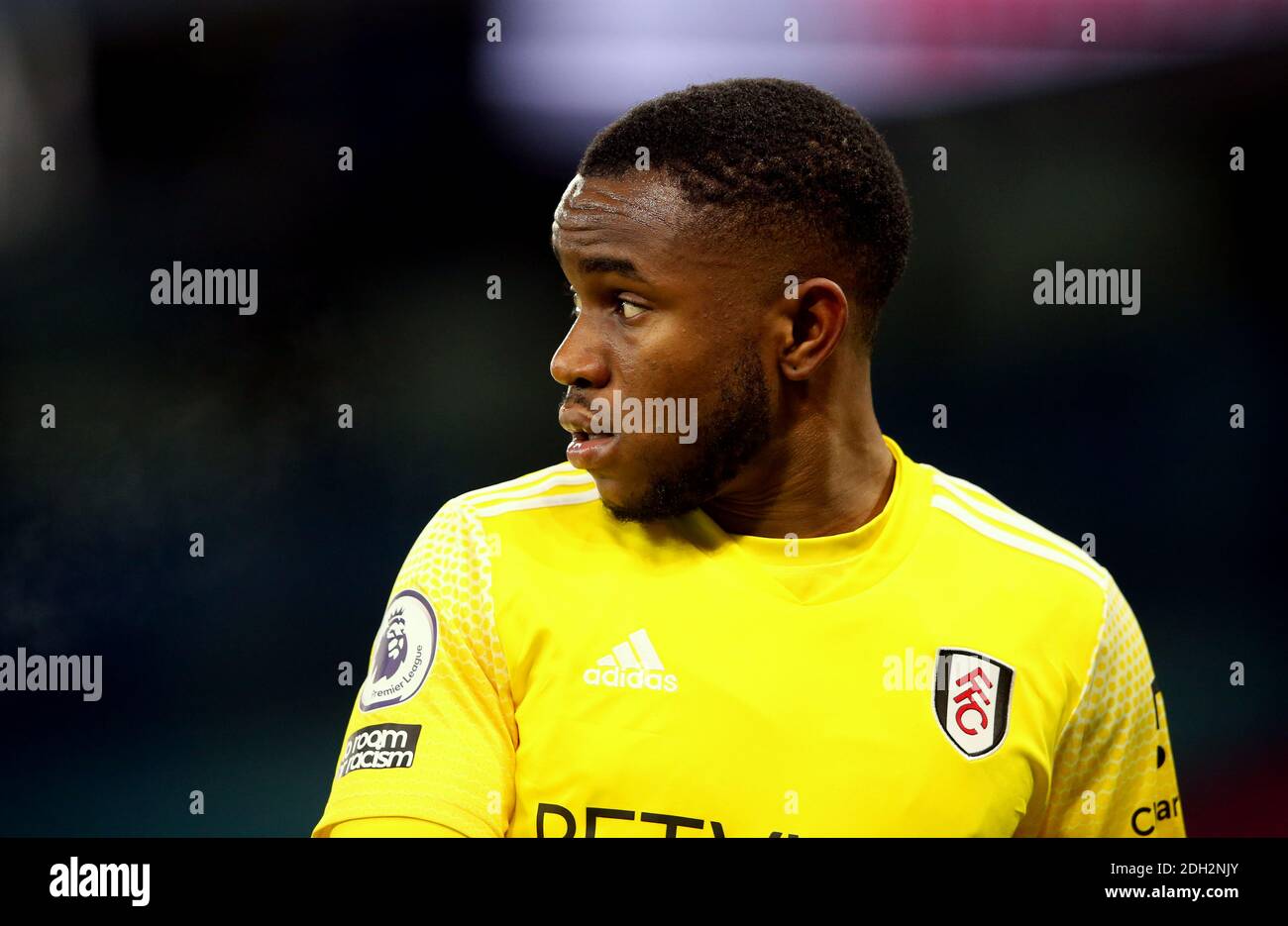 Fulham's Ademola Lookman during the Premier League match at the Etihad ...