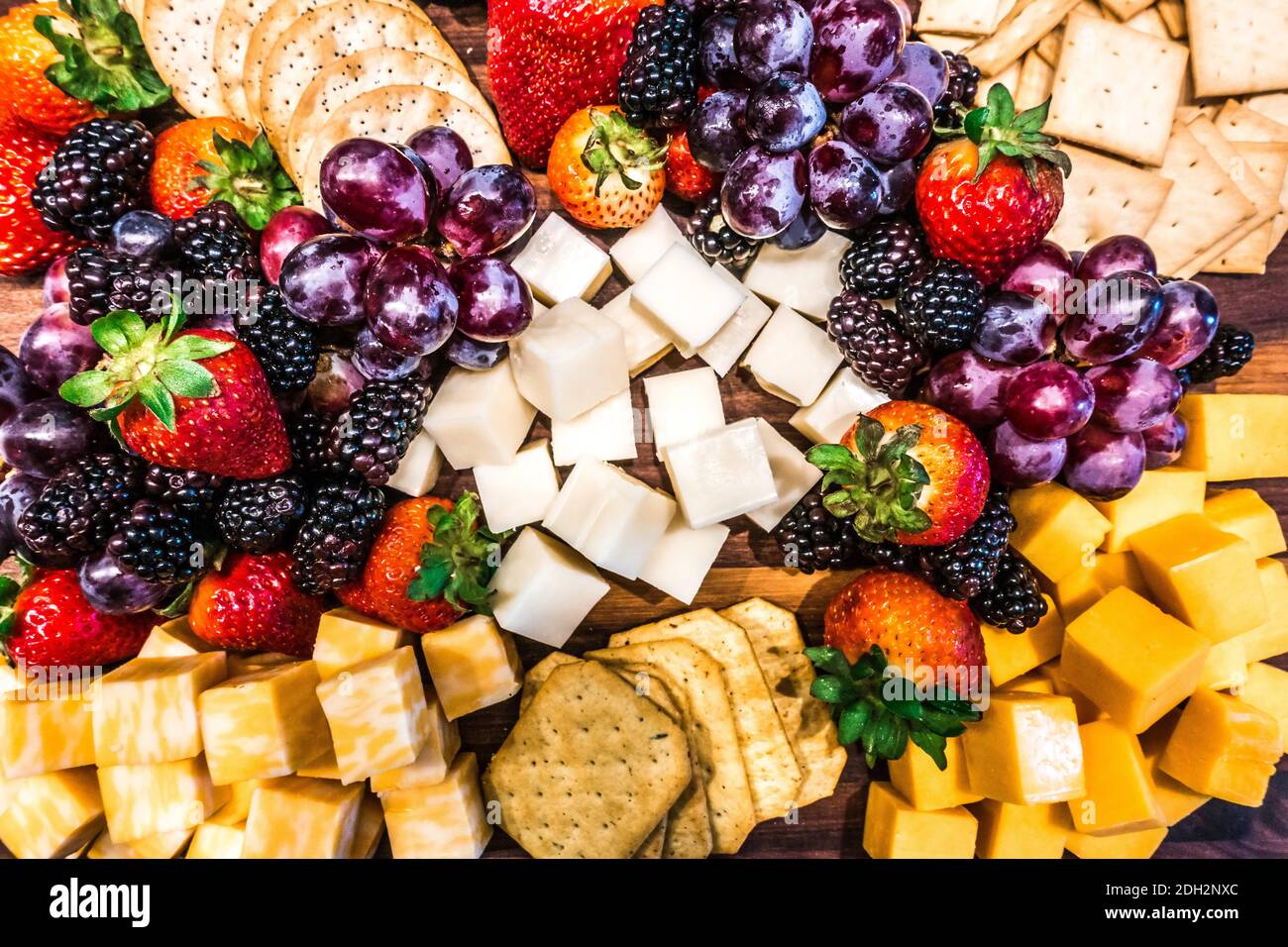 Gourmet Fancy Charcuterie Board Stock Photo - Alamy