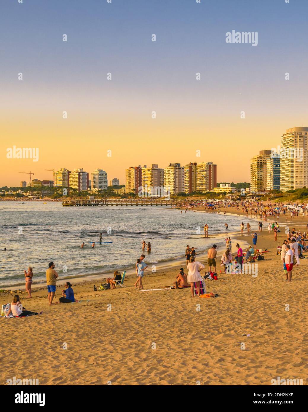 Uruguay beach resort hi-res stock photography and images - Alamy