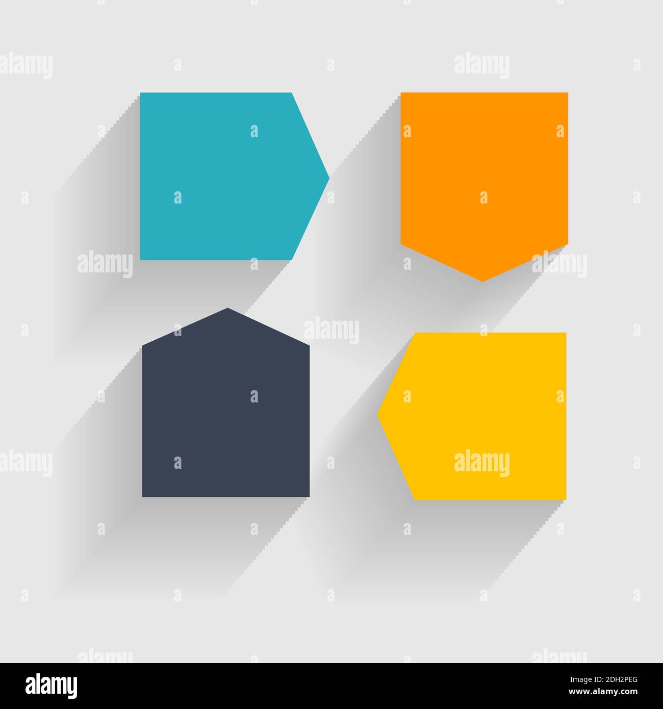 Infographic Templates for Business Illustration Stock Photo - Alamy