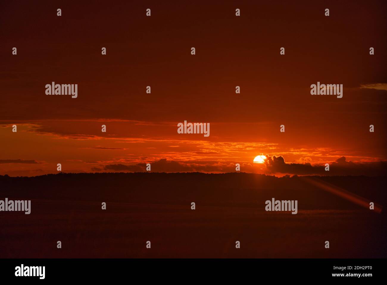 Lit by setting sunlight hi-res stock photography and images - Alamy