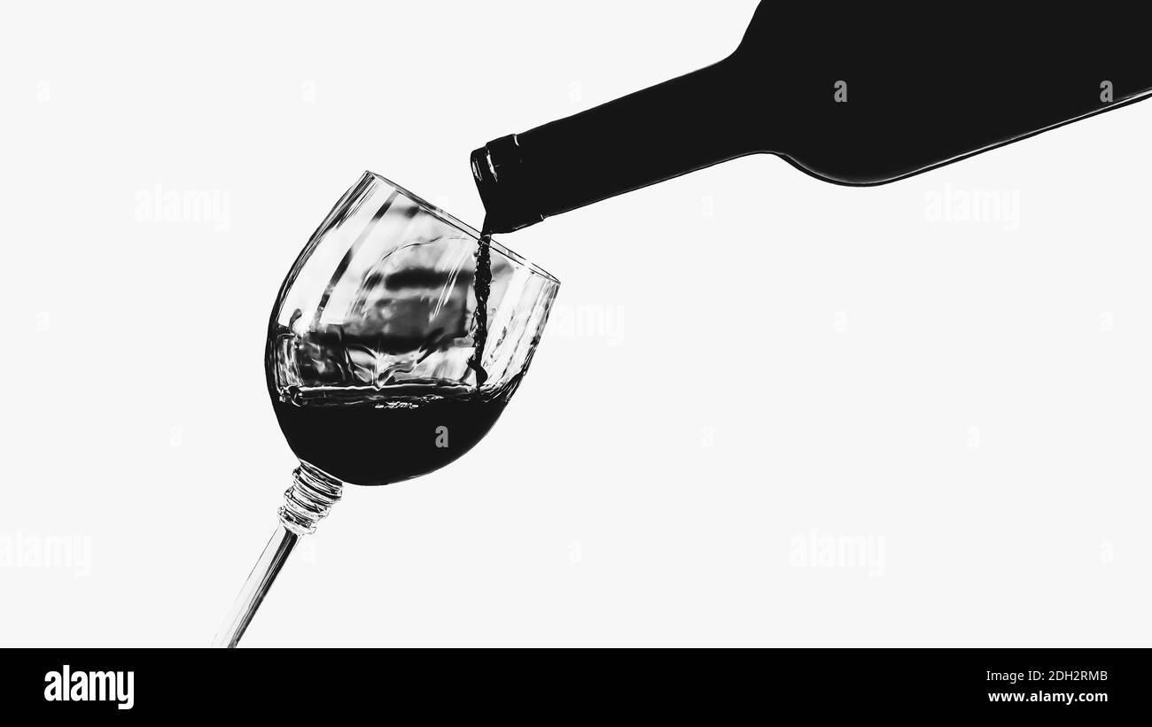 Wine Glass Pour Wallpaper