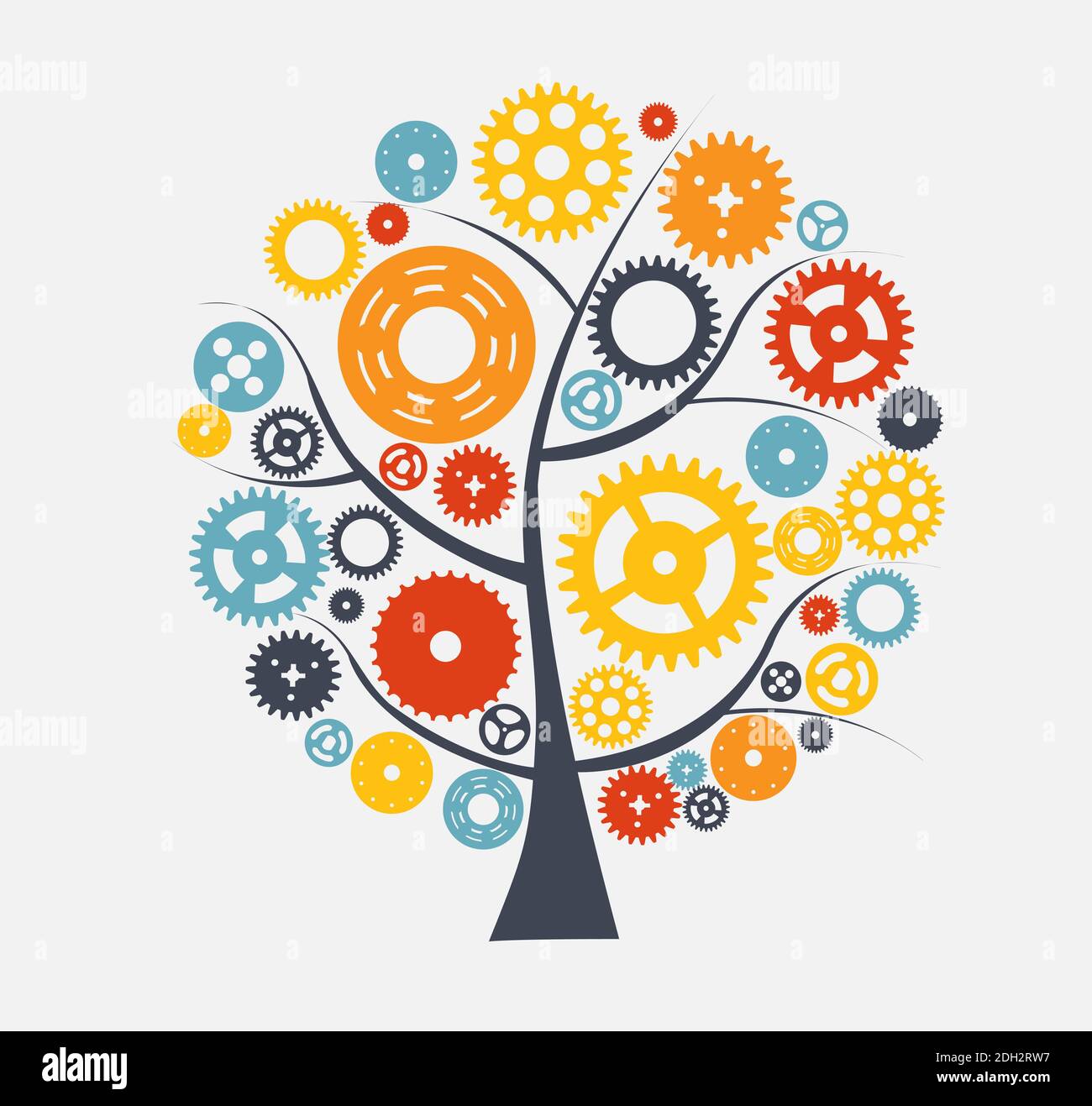 Machine Gear Wheel Cogwheel Stock Photo - Alamy