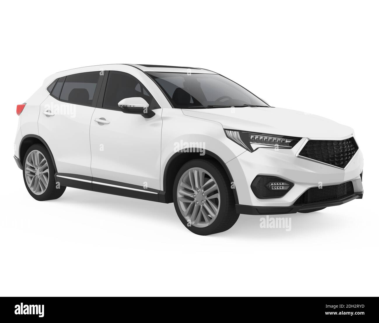 SUV Car Isolated Stock Photo - Alamy