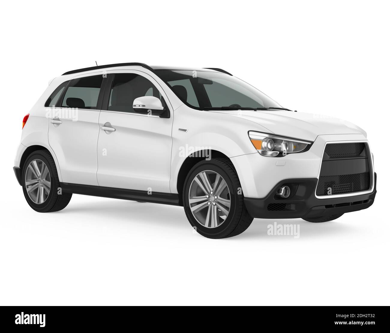 SUV Car Isolated Stock Photo - Alamy