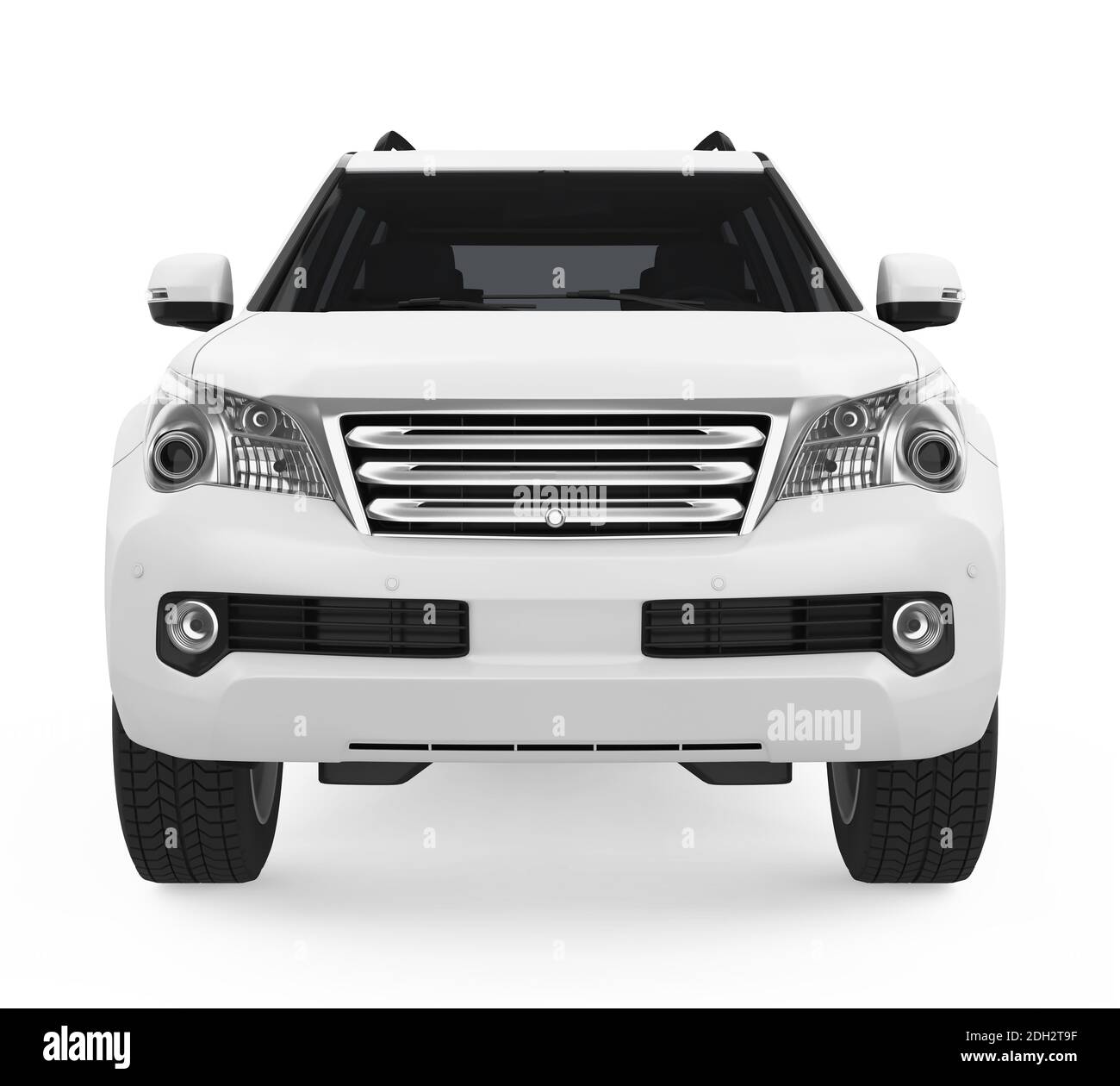 SUV Car Isolated Stock Photo - Alamy