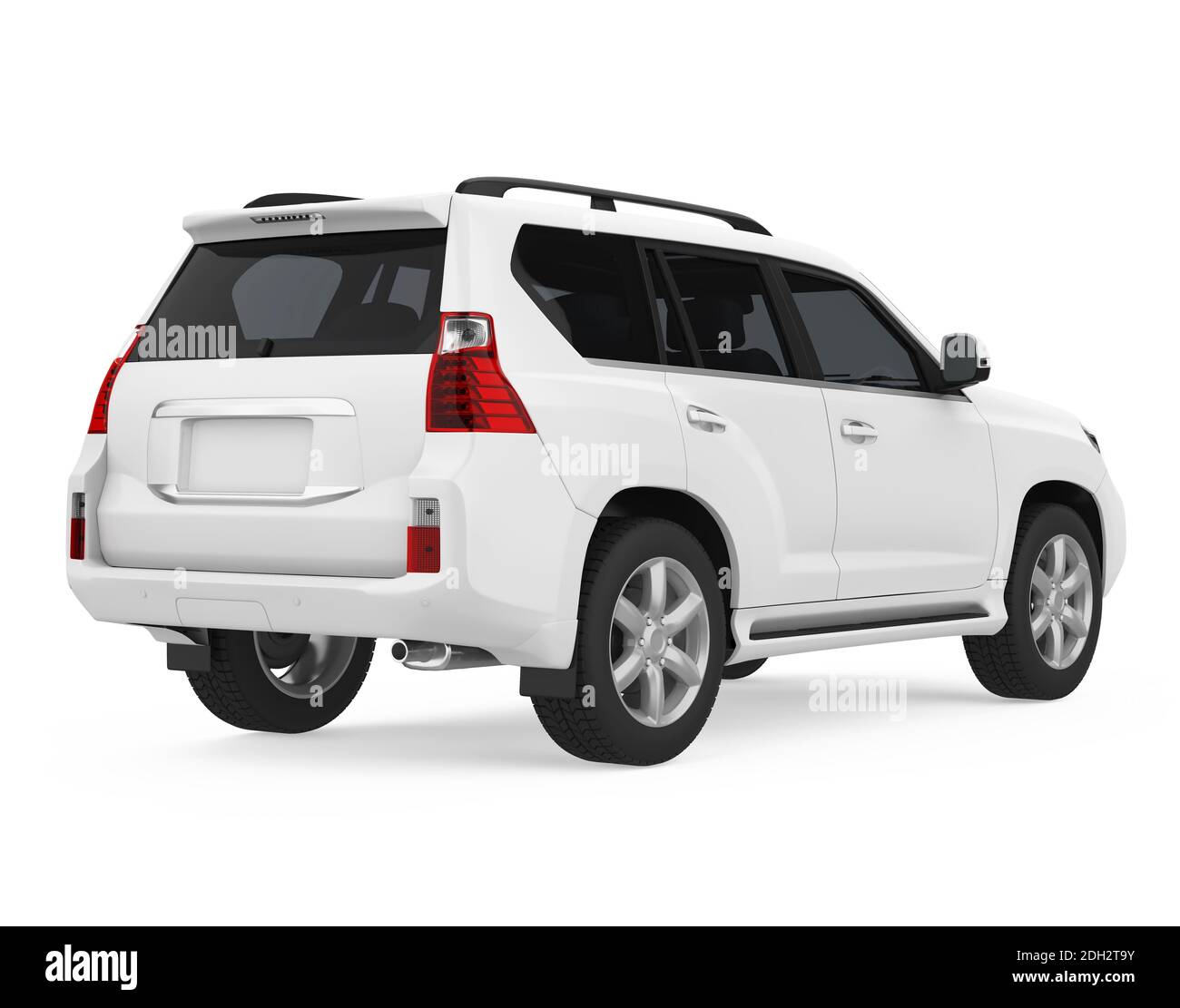 SUV Car Isolated Stock Photo - Alamy