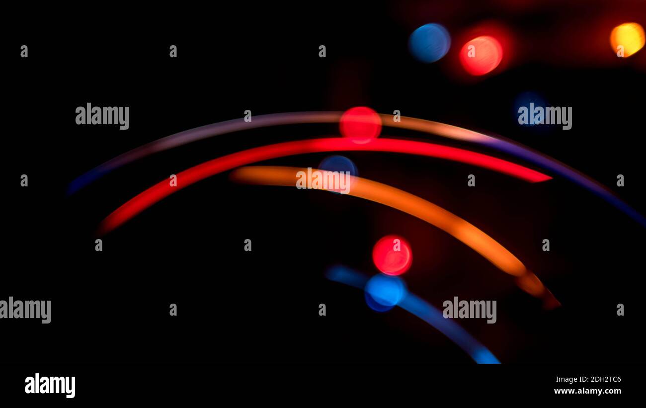 Colorful abstraction,background,Bokeh lights,flickering of colorful ...