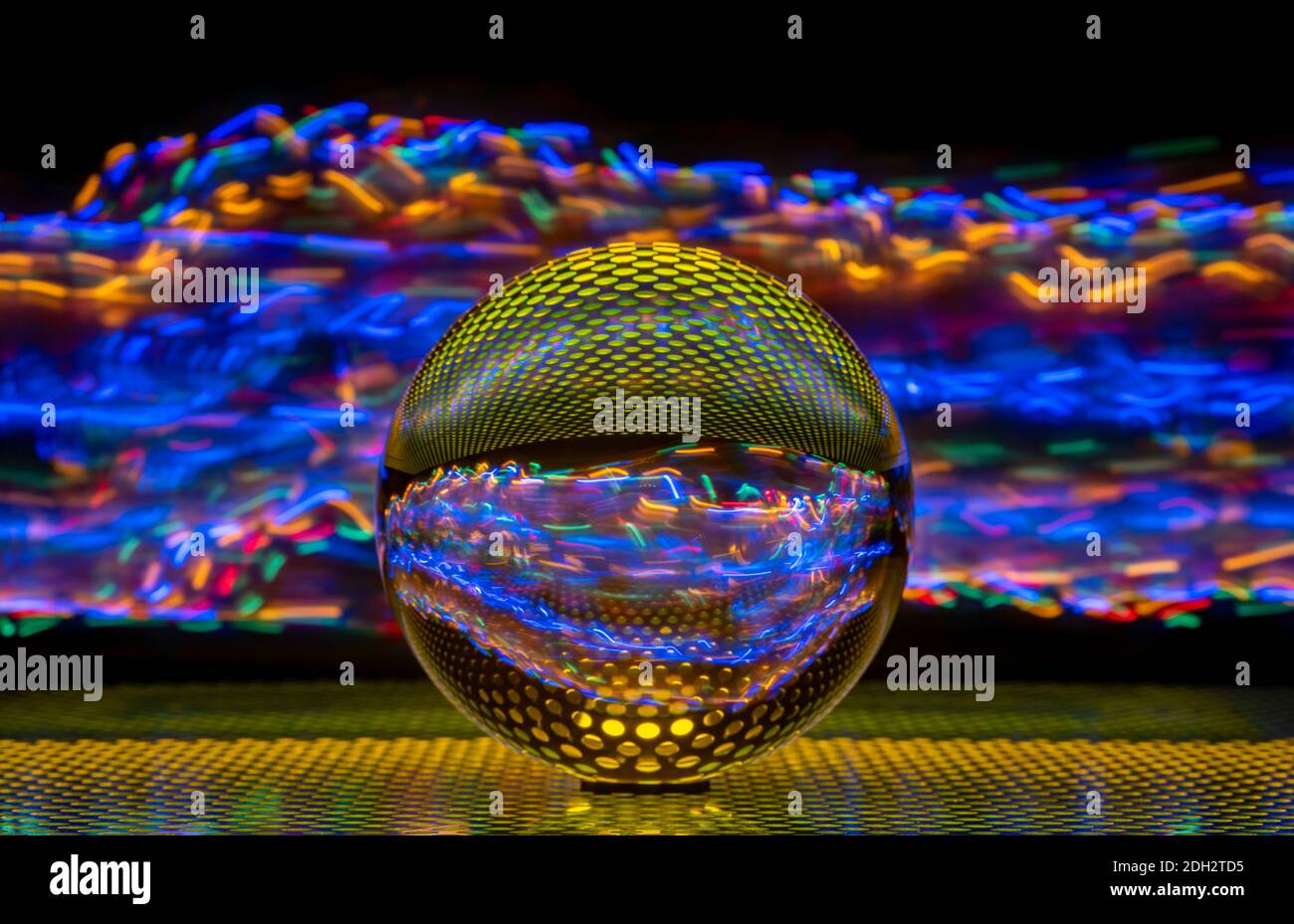 Glass ball photography Stock Photo - Alamy
