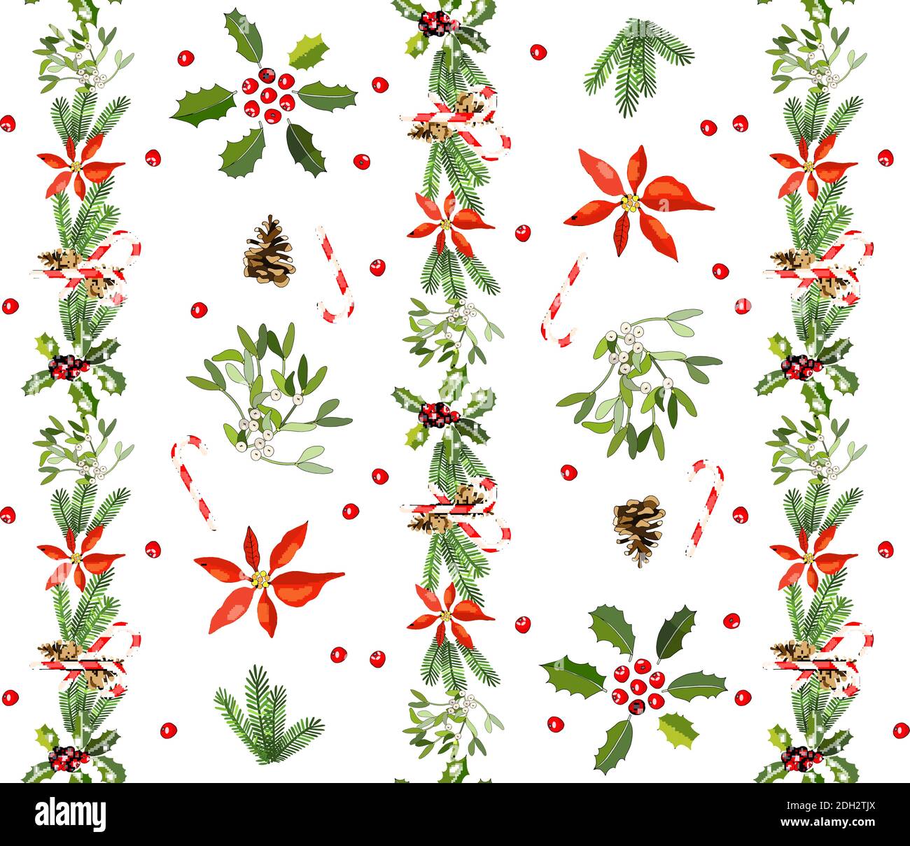 Holly picture Stock Vector Images - Alamy