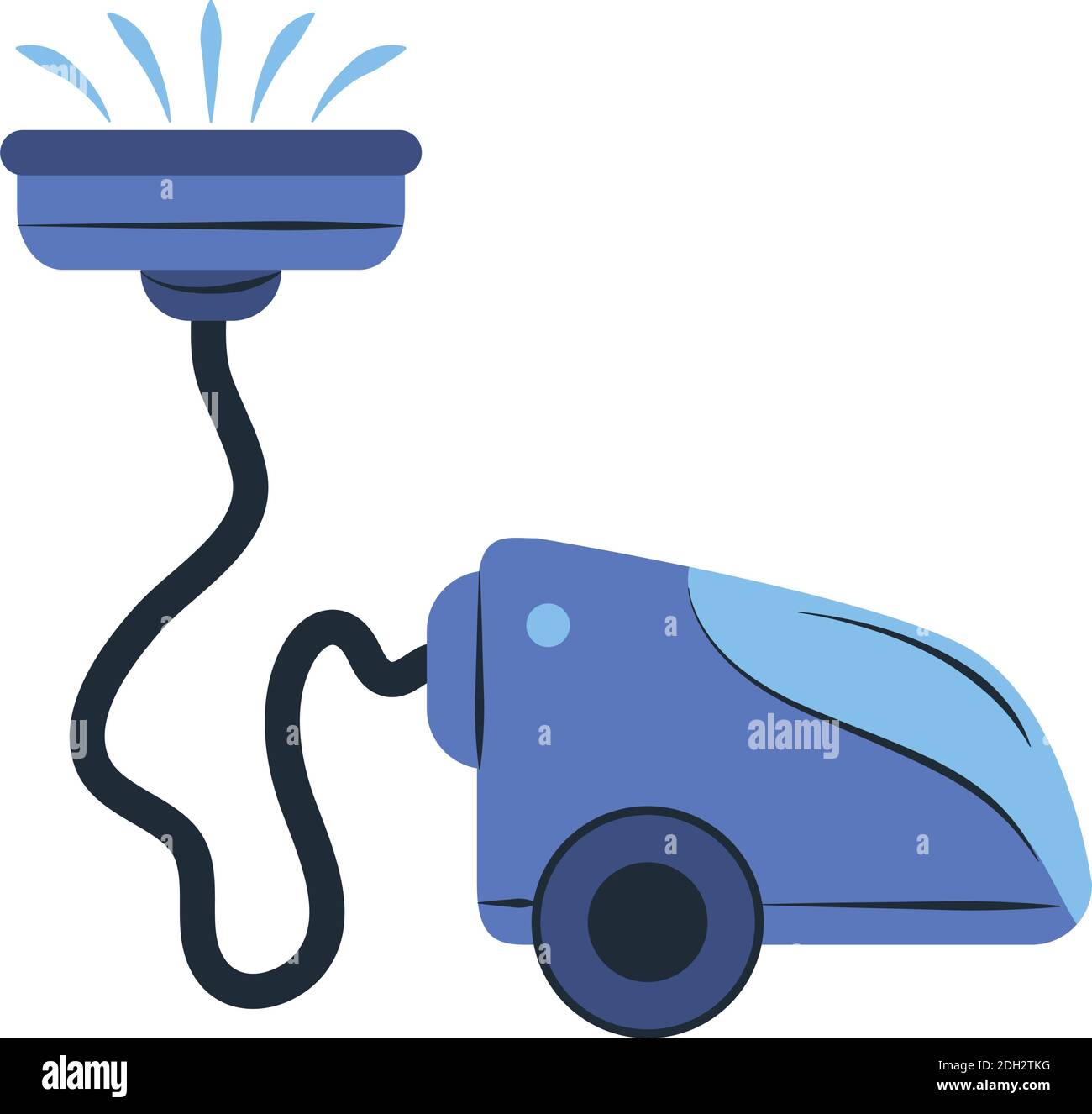 cleaning, vacuum machine appliance equipment vector illustration Stock ...