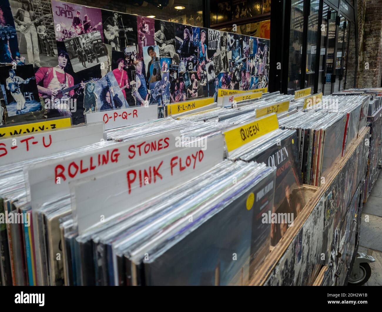 The interior of a shop in Camden Market, a popular tourist and shopping ...