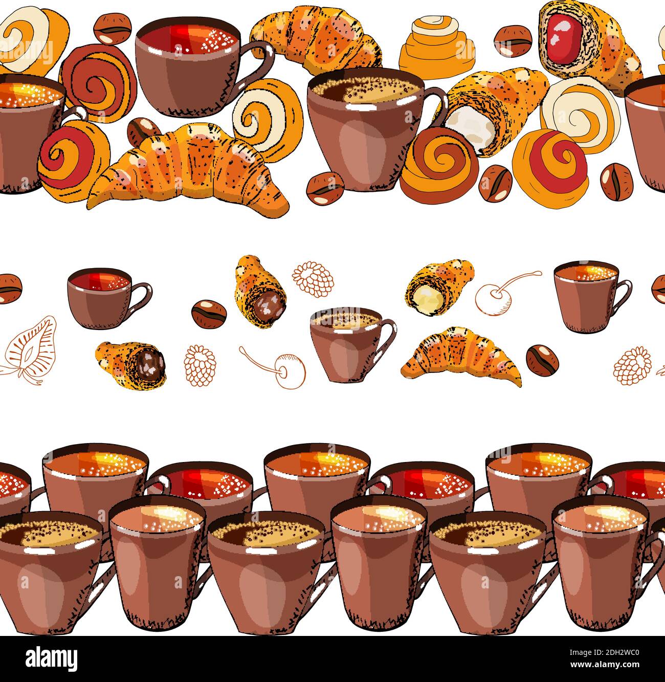 Coffee Bean Clip Art Borders