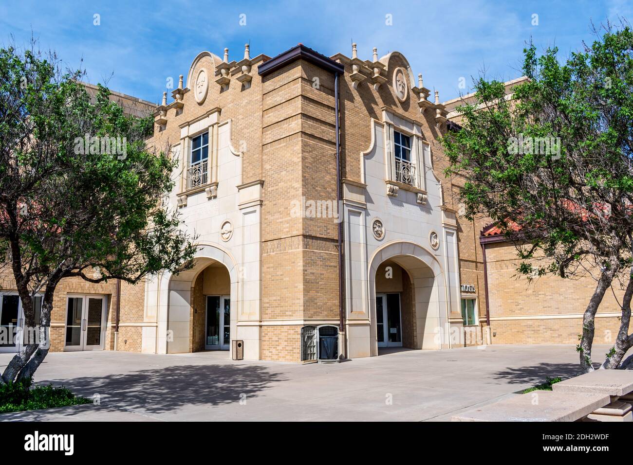 A multipurpose stadium inside the campus of Texas Tech University in ...