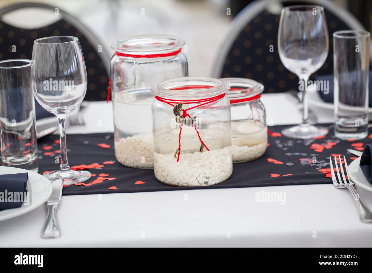 Festive dining table setting Stock Photo - Alamy Festive dining table setting Stock Photo - Alamy