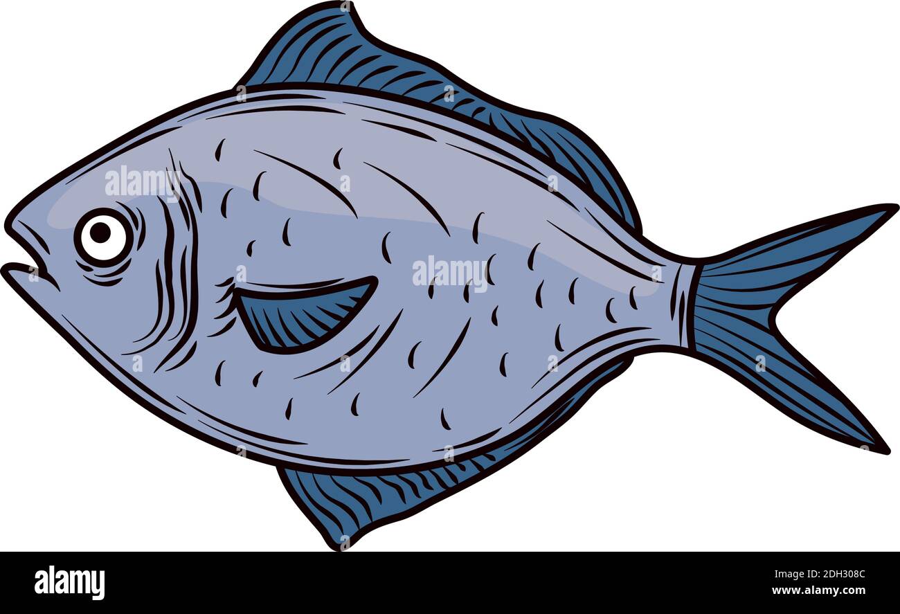 seafood fresh fish menu gourmet icon isolated image vector illustration ...