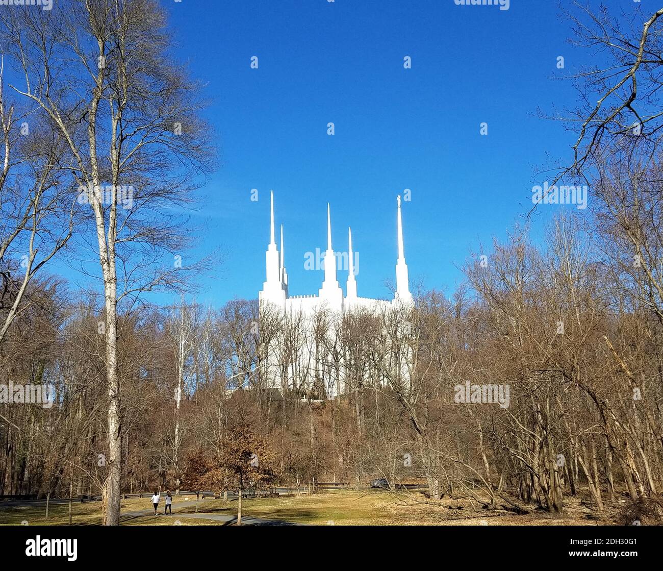 Facade church mormon temple hi-res stock photography and images - Alamy