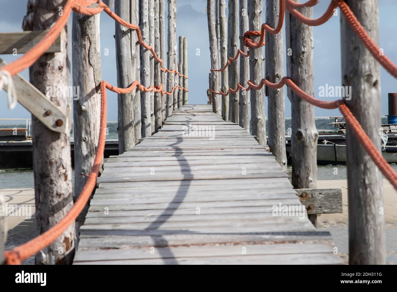 A jetty on the beach Stock Photo - Alamy