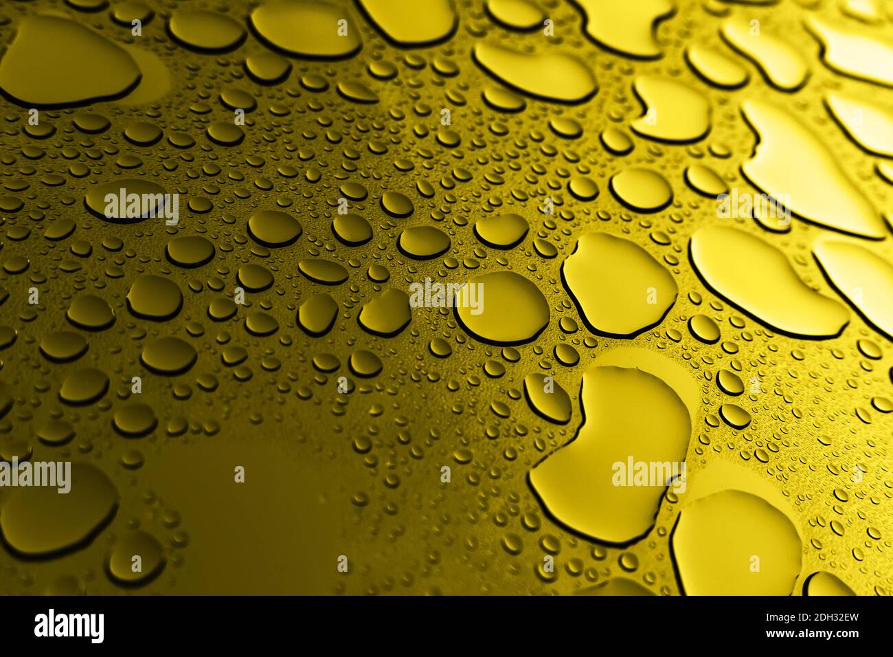 Texture of water drops on the glass, textured natural pattern in main ...