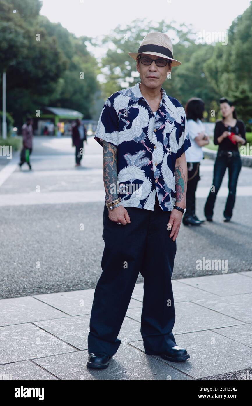 rockabilly dancers. A japanese group of rockabilly dancers meets in ...