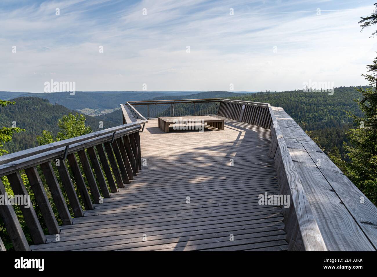 A beautiful wooden path in Stock Photo - Alamy